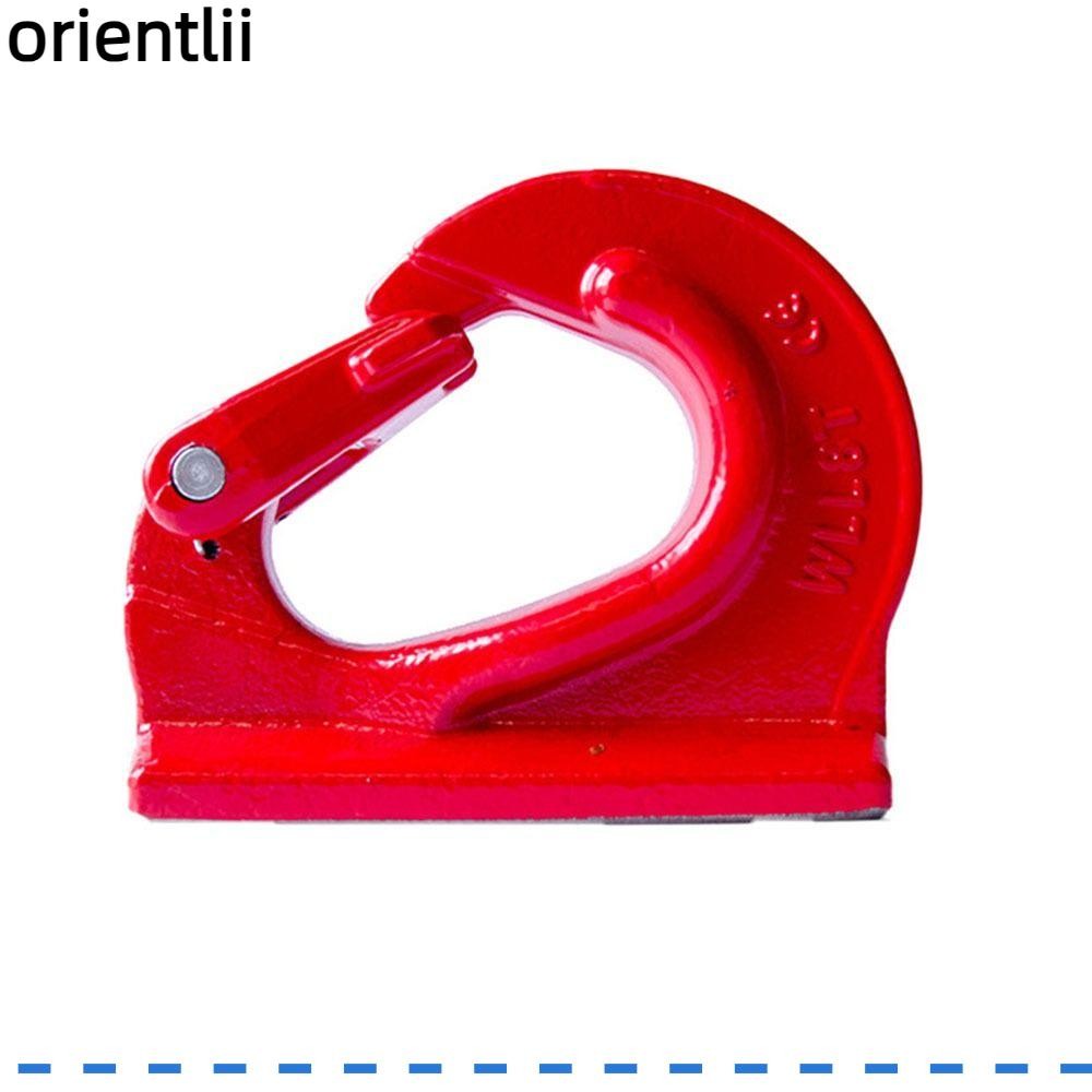 ORIENTLIIY G80 Weld-on Anchor Hook, 4400lbs Capacity Red Heavy Duty ...