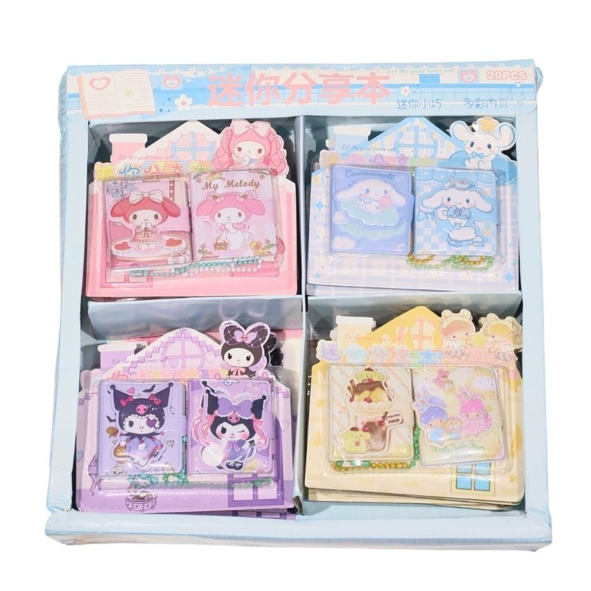 Sanrio Beanbook Mini Sharing Book Portable Cute Pocket Book Cartoon ...