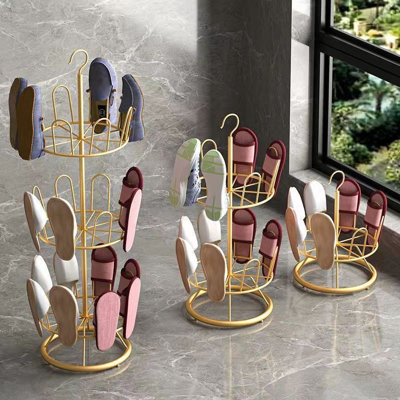 MYShoe Rack Outdoor Balcony Sandals Shelf Drying Shoe Rack Floor ...
