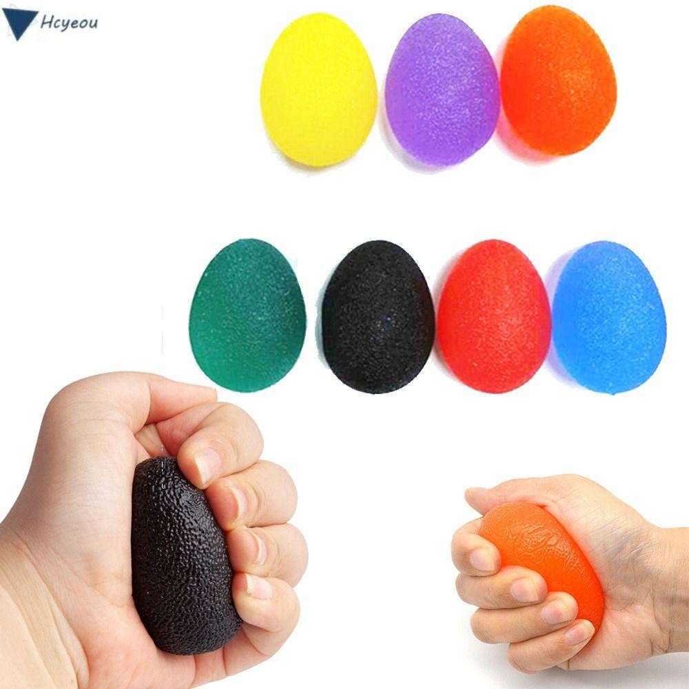 HCYEOU Stress Ball, Silicone Squeeze Stress Relief Hand Stress Ball ...