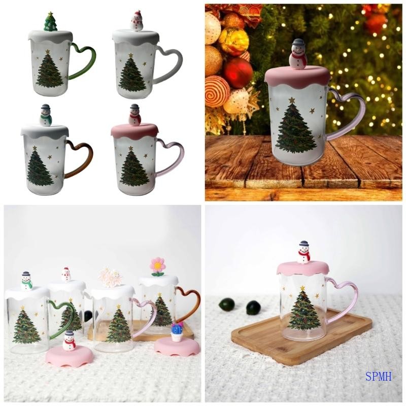 SUP Christmas Drinking Cup Beverage Cups Glass Texture Suitable for Any ...