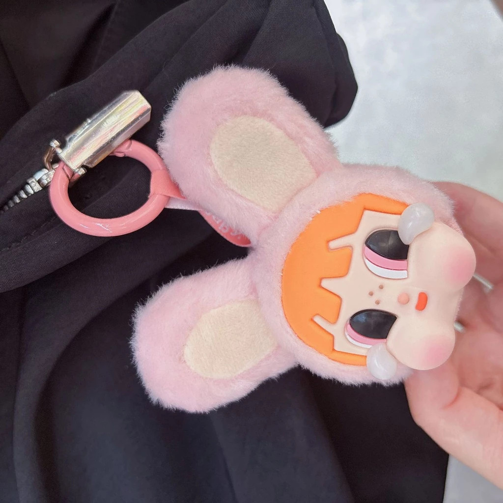 Cry Baby Keychain Cute Cartoon Plush Doll Keychains Cute Girls Key ...
