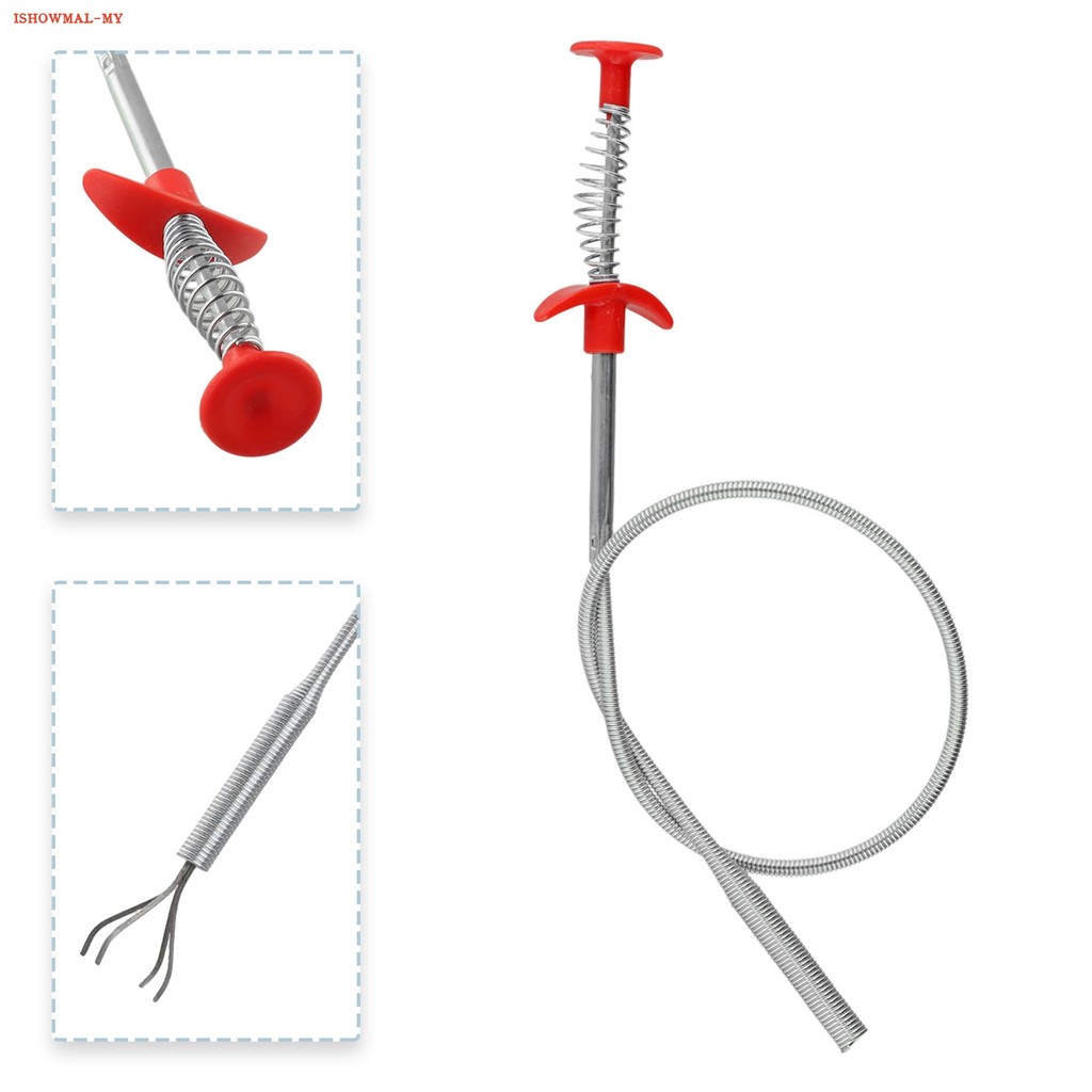 Fast ship⚡ 24IN Spring Bendy Thin Long Reach Claw Pick Up Hand Tool ...