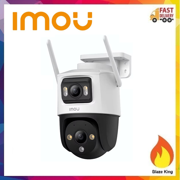 Imou Cruiser Dual 8MP 2-Eyed Recording 360 Dual Lens Two Way Talk Full ...