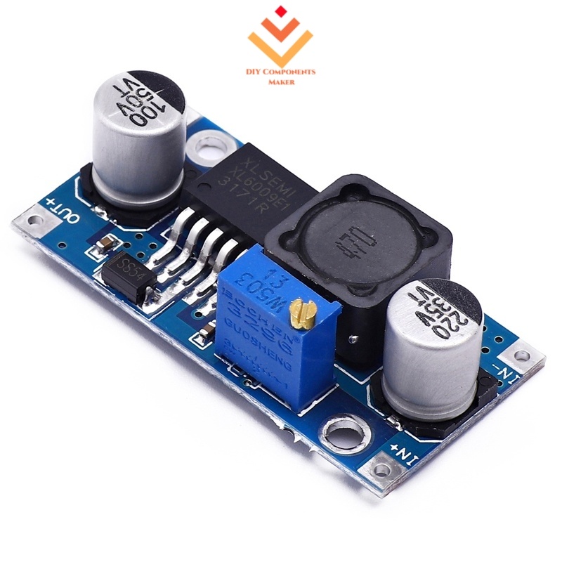XL6009 DC-DC Adjustable Step-up Module Boost Power Converter Replace LM2577 for Arduino | Shopee ...