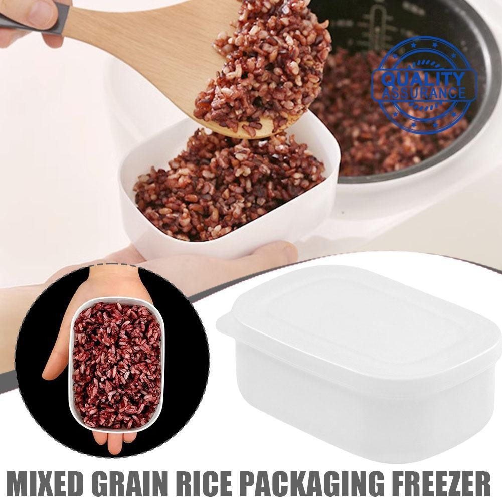 1/mixed Grain Rice Dispenser Freezer Box Brown Box Crisper Rice Box ...
