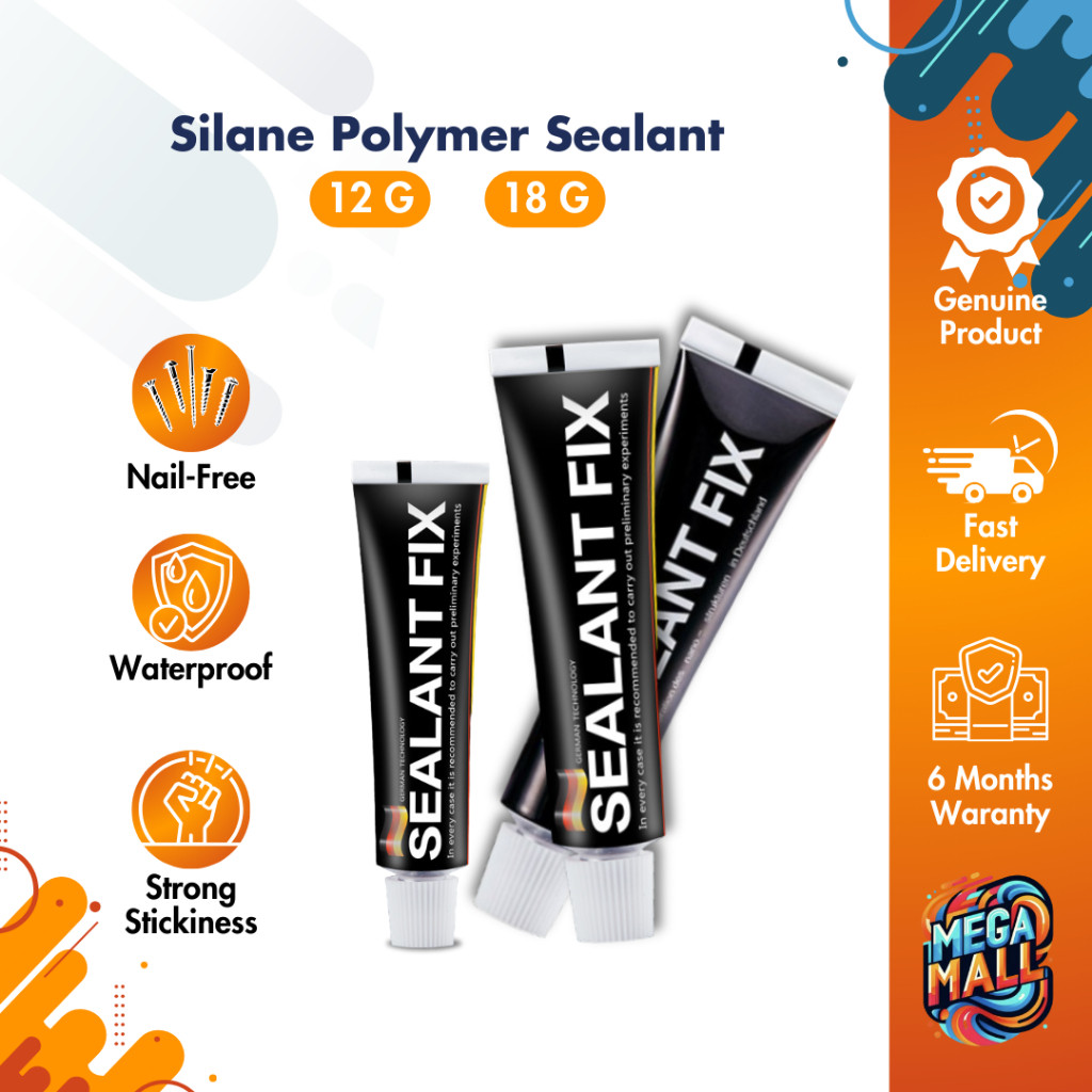 Silane Polymer Sealant Fix Adhesive Sealing Glue Nail Free Metal Free ...