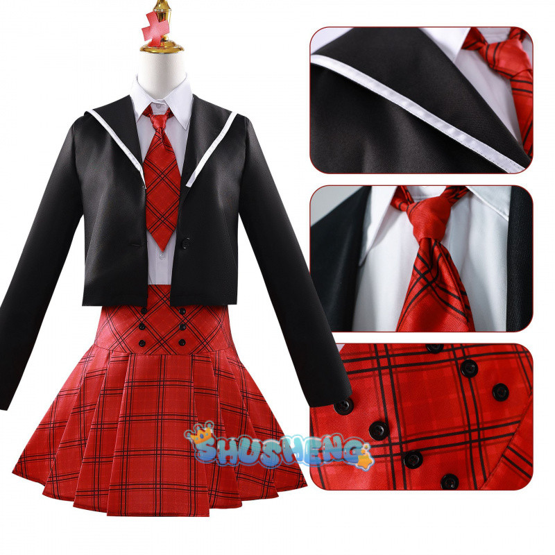WUDU Hinamori Amu Cos Costume Anime Shugo Chara Cosplay Full Set ...