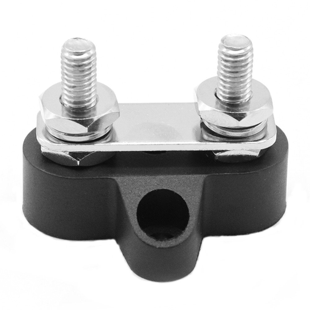 Bus Bar Terminal Block Heavy Duty Dual M6 Positive Power Distribution Stud [freeplus.my ...