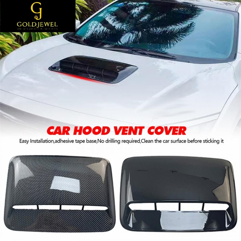 [MJ] Universal Car Hood Vent Decorative Air Flow Intake Bonnet Hood ...