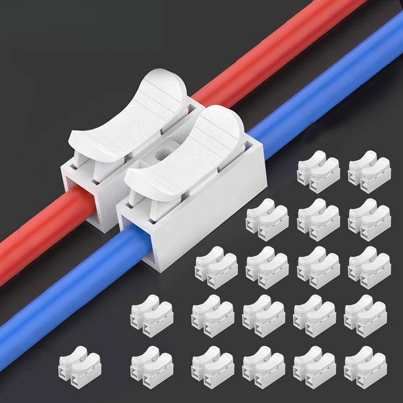 Wire Connector Clamps, 50pcs, For CH2 Power Cable, Wire Connector ...
