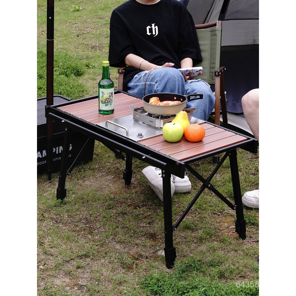 Meja IGT Perkhemahan Luaran Meja Lipat Grill BBQ Pelbagai Fungsi Meja ...