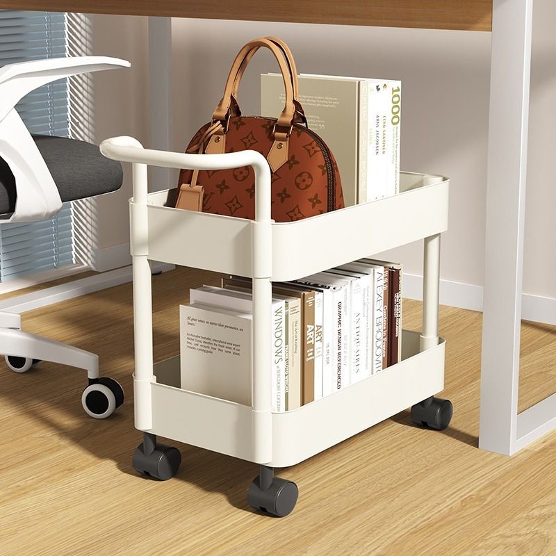 💖Ready Stock💖Book Storage Rack Multi-layer Books Organizer Rack Movable ...