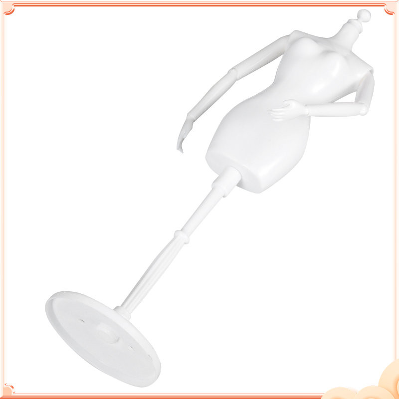 Mini Mannequin Stand Clothes Display Adjustable Female Human Body ...