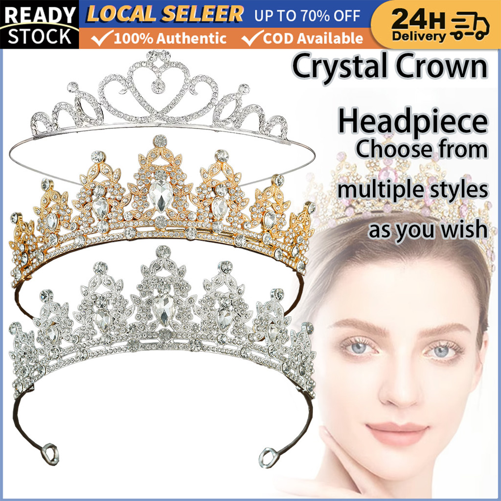 Crystal Crown Advanced Princess Crown For Birthdays, Bridal,Graduation ...