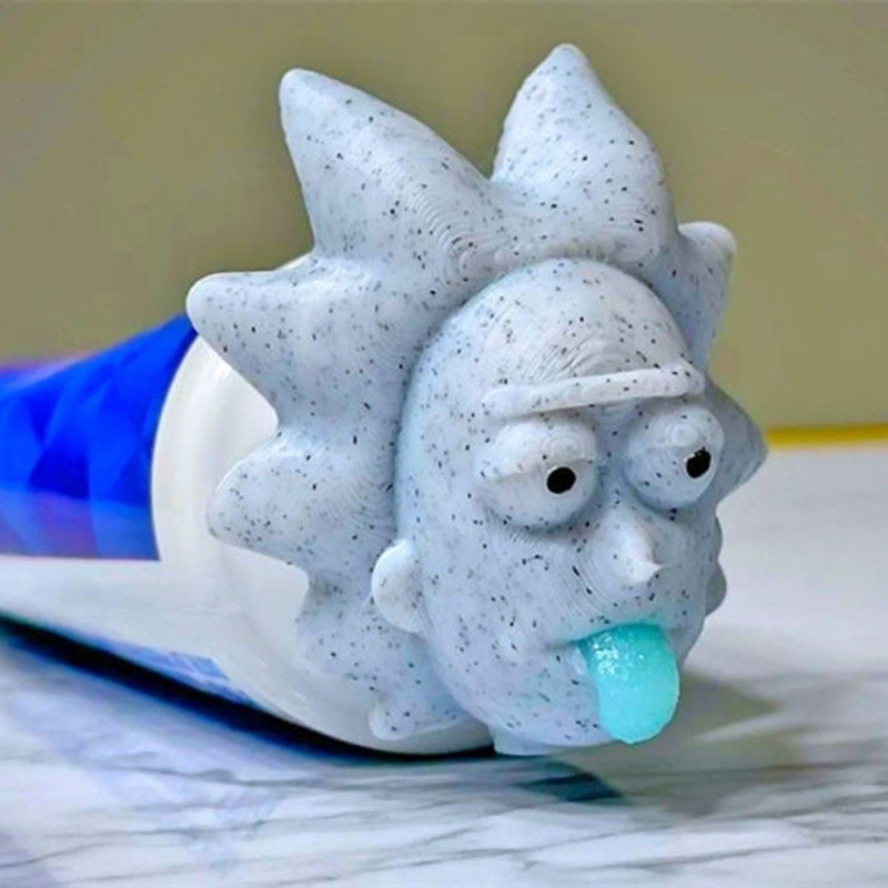 Animation Rick and Morty Toothpaste Cover Fun Squeeze Toothpaste Handy ...