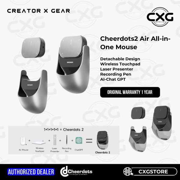 Cheerdots 2 Wireless Touchpad All-in-one Pocket Recording Laser ...