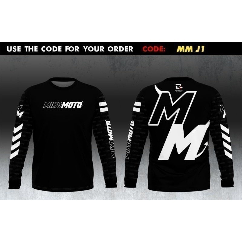 Aircool Mikomoto 2025 Riding Jersey Long Sleeves Cycling Ride Motorcycle Bike Motor | Shopee ...