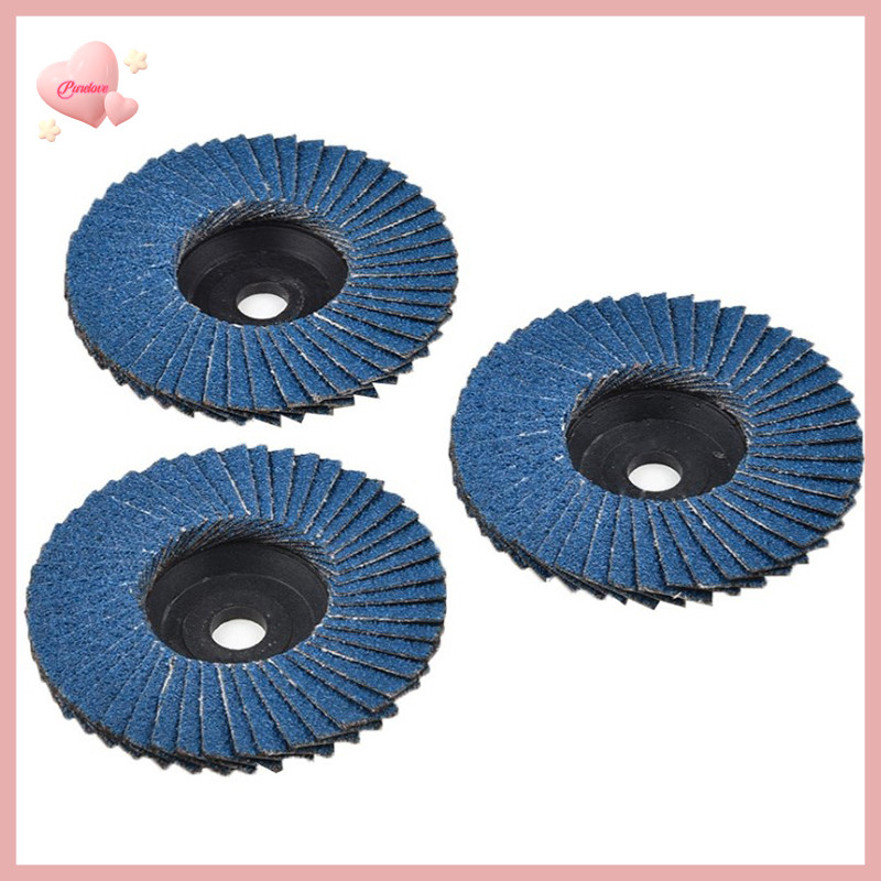 Purelove> Flat Flap Discs 75mm 3 Inch Sanding Discs 80 Grit Grinding ...