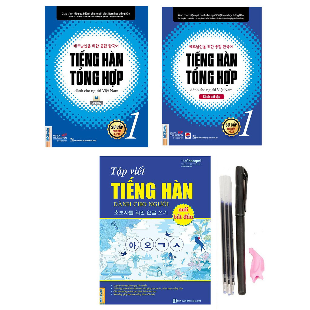 Book - Elementary General Korean Combo 1 (Textbook + Workbook) and ...