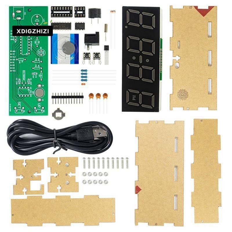 Colorful Digital Clock Kit Colorful RGB Digital Alarm Clock ...