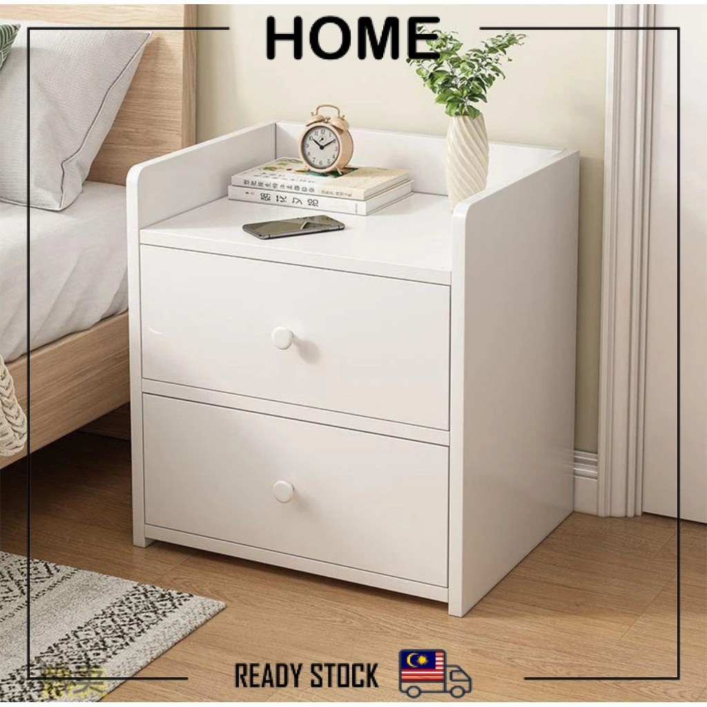 Beside Table Locker Side Table Fashion Locker Storage Cabinet 2 Tier ...