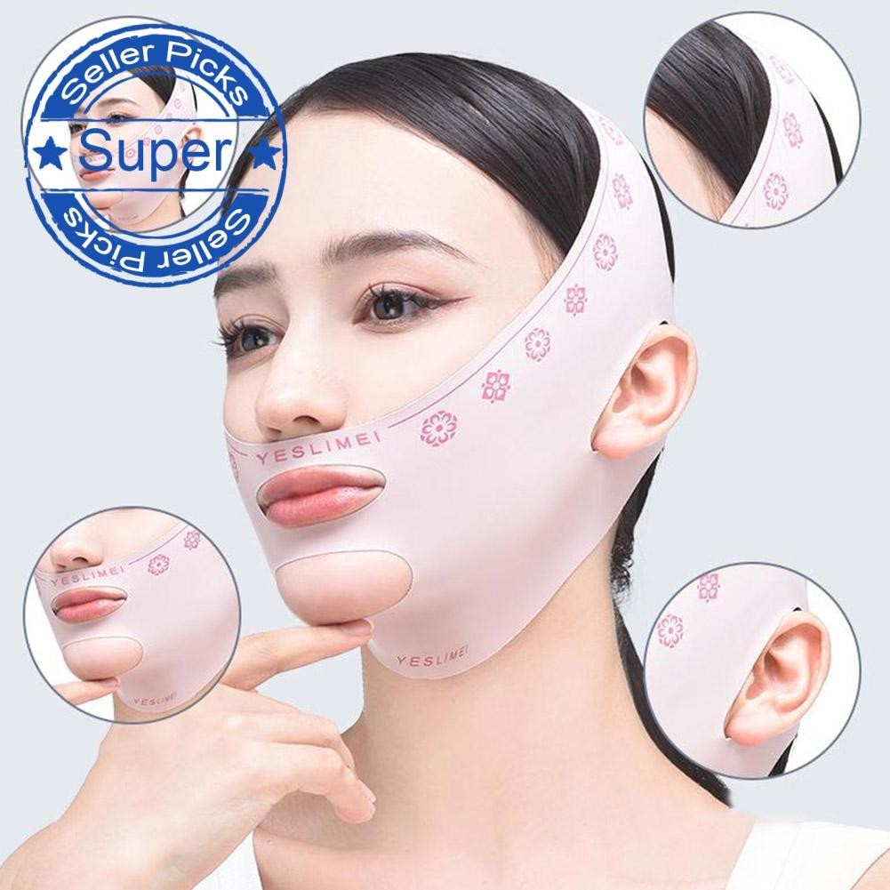 Women Face-lifting Bandage V-face Lifting Firming Mask Sculpts For A ...