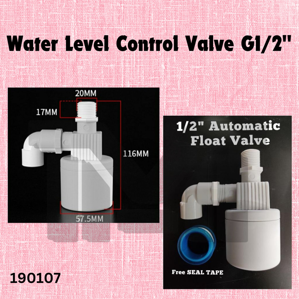 Automatic Water Level Control Valve G1/2" Floating Ball Valve Automatic ...