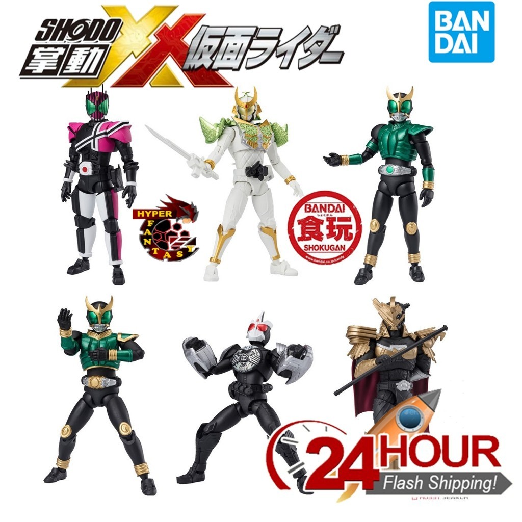 BANDAI SHODO-XX Kamen Rider 6 Decade , Gaim , Kamen Rider Kuuga , Kamen ...