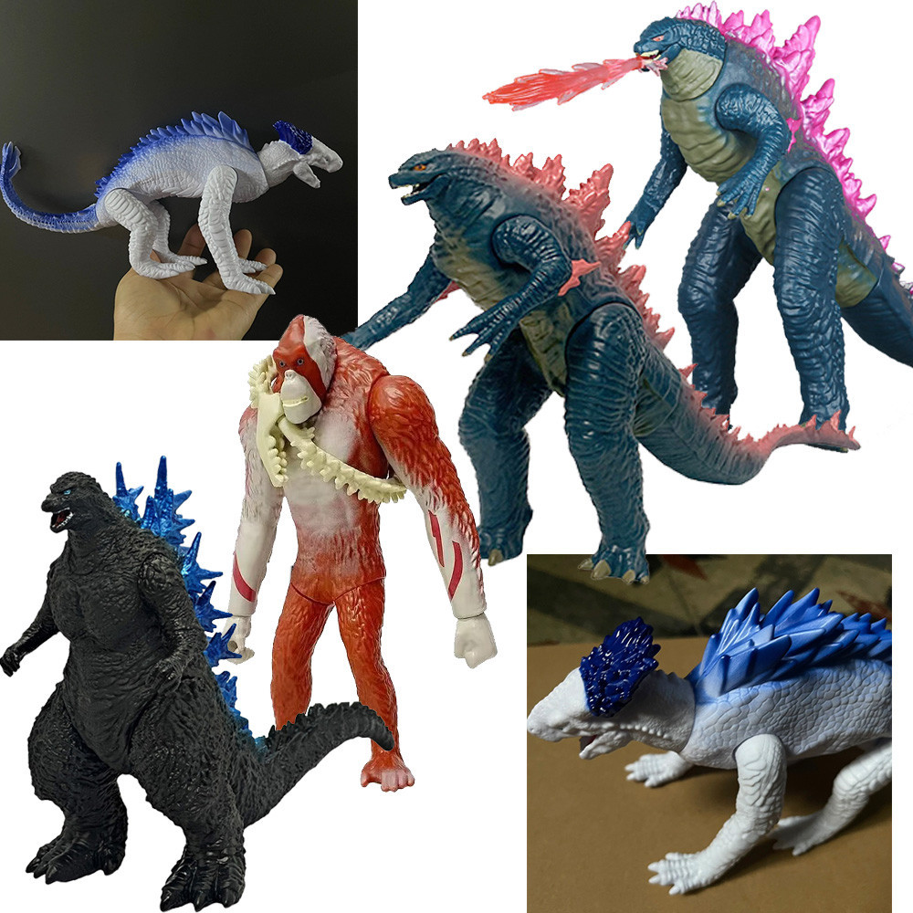 Godzilla Vs Kong Pink Godzilla 2024 King Kong Skar King Shimo Action ...
