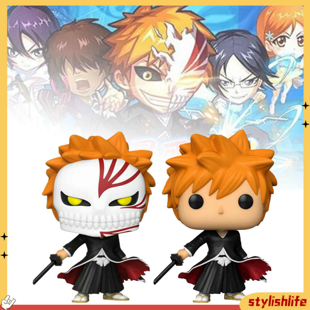 [stylishlife] 10cm Bleach Figures Smallest Detail Realistic Cartoon Craft Solid Model PVC ...