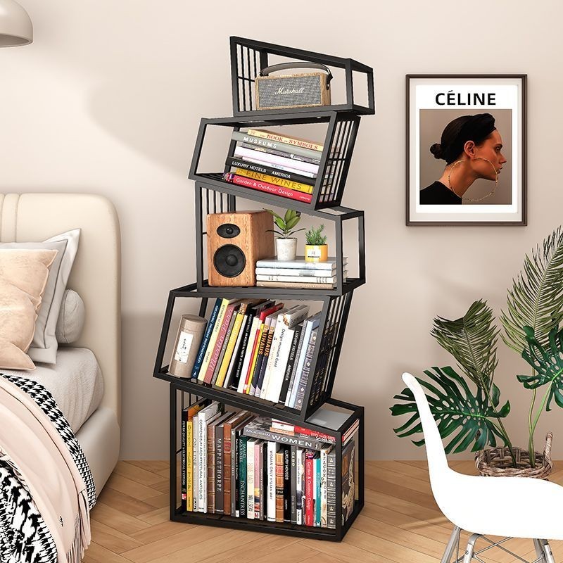 Rak Buku Seni Besi Kreatif Selebriti Bersih Sudut Berbentuk jenis ...