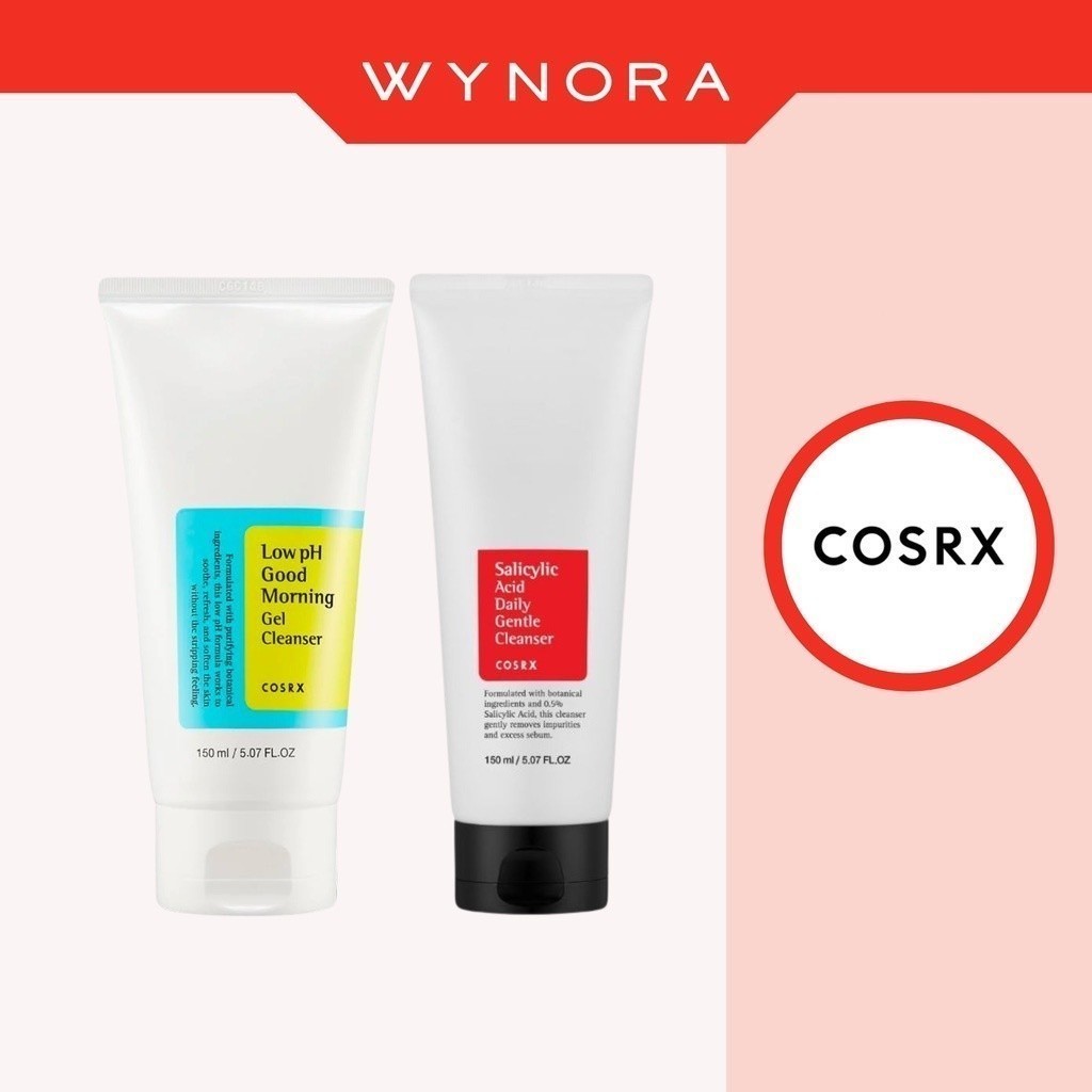 Cosrx Cleanser - Low pH Good Morning Gel Cleanser / Salicylic Acid Daily Gentle Cleanser 150ml ...