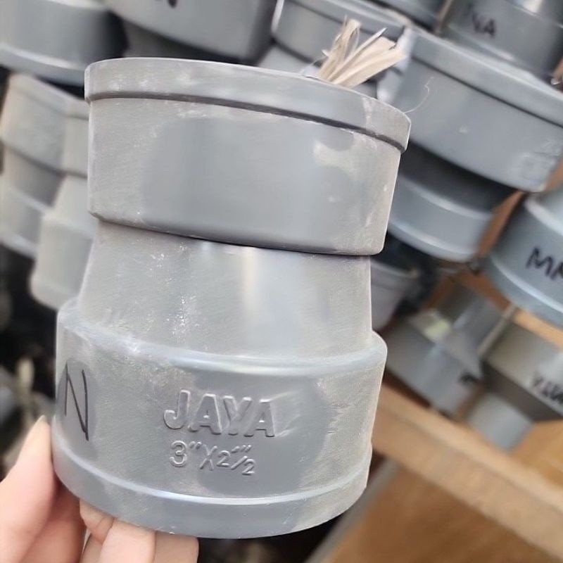 Pvc Reducer socket 3" x 2 1/2"/ Reducer/ vlok sock/ sok/ connection ...