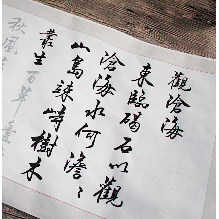 [Study Room Calligraphy] Exquisite Running Script Poems 4 Styles Free ...