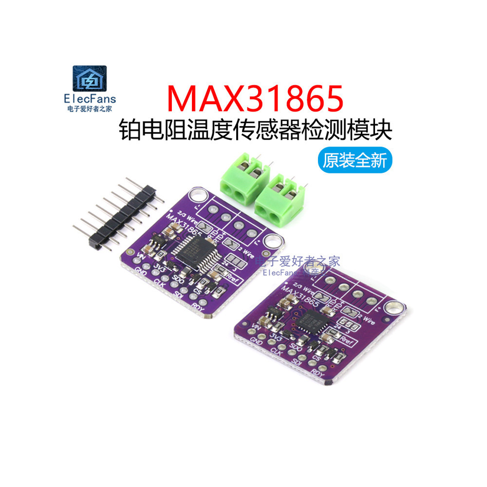 Max31865 Platinum Resistance RTD Temperature Collection Digital Sensor ...