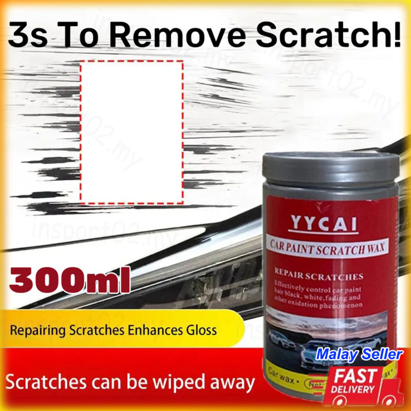 No Scratches! 300ml Car Scratch Remover Auto Polish Wax Shining Cream ...