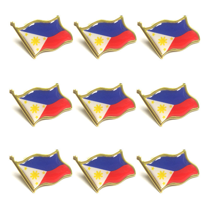 Philippines Pin Filipino Flag Gum Badge Brooch | Shopee Malaysia