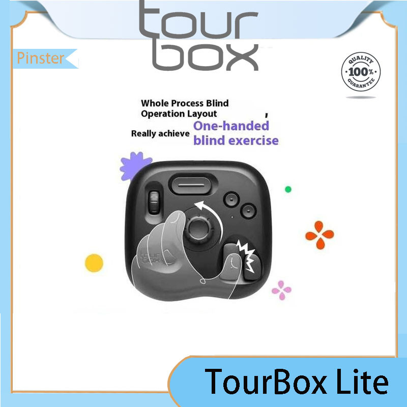TourBox Lite Youth Edition Lightweight Custom Keypad Designer Handle ...
