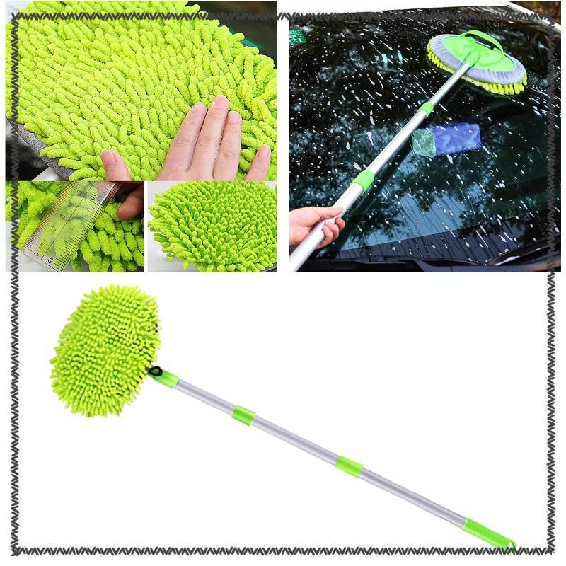 [MCA] Car Wash Brush Mop w/ Long Handle Adjustable for Truck | Shopee ...