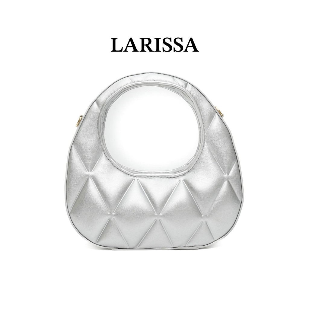 LARISSA NICHE DESIGN NEW STYLE FASHION RHOMBUS HANDBAG CRESCENT SLING ...