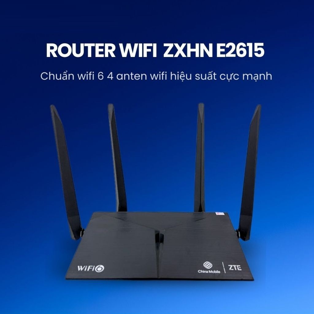 [ English ] ZTE E2615 / E2603 / E1600 E2603 Wifi6 Router Ax1800Mbps ...