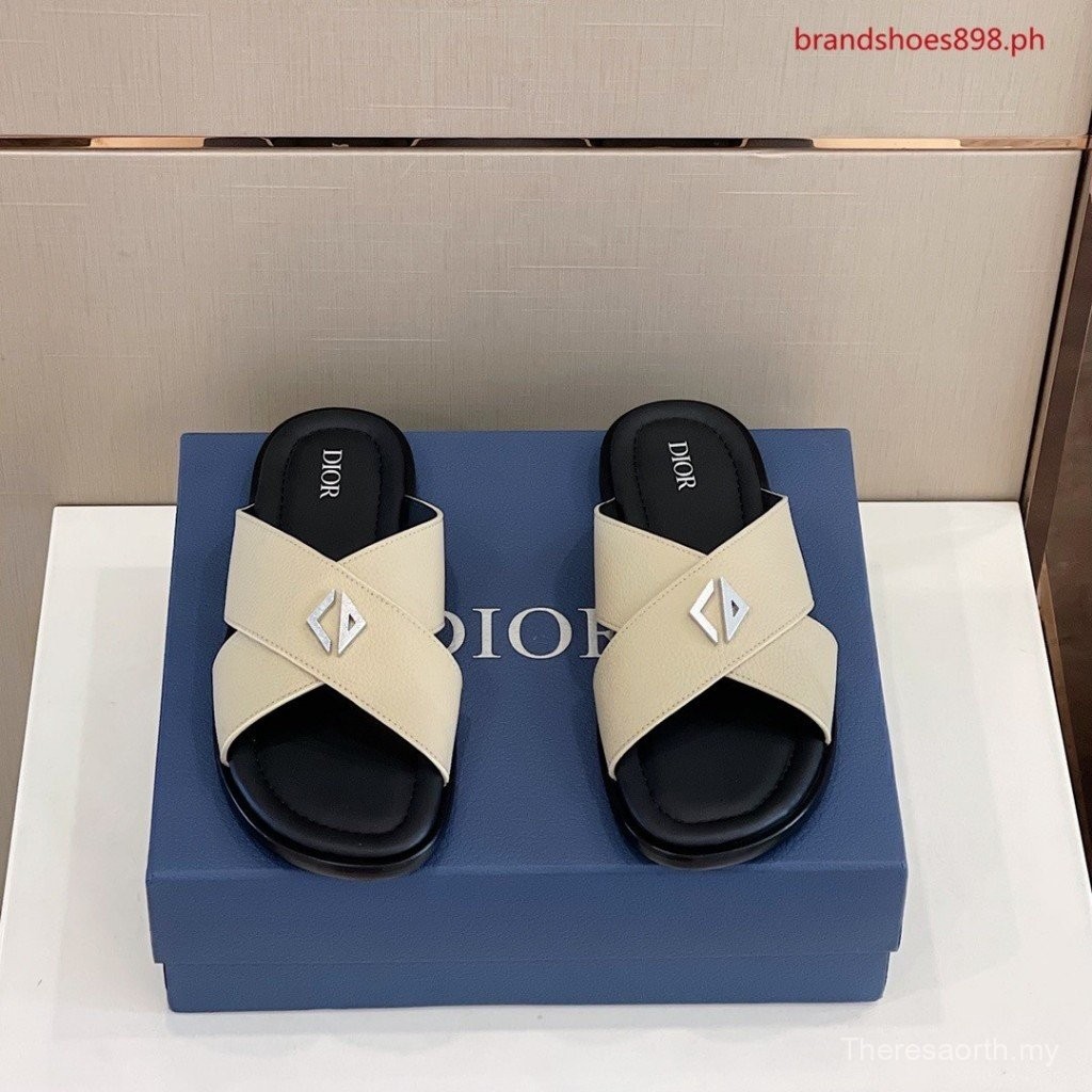 Original Quality Dior Men's and Women's Classic CD Slippers Alibaba ...