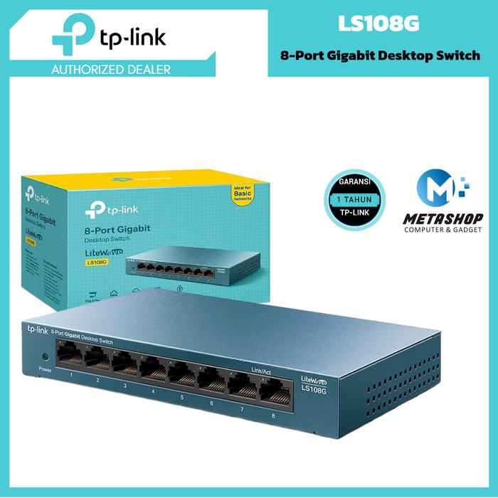 Tp-link 8port LS108G Gigabit Desktop Switch Hub TPLINK | Shopee Malaysia