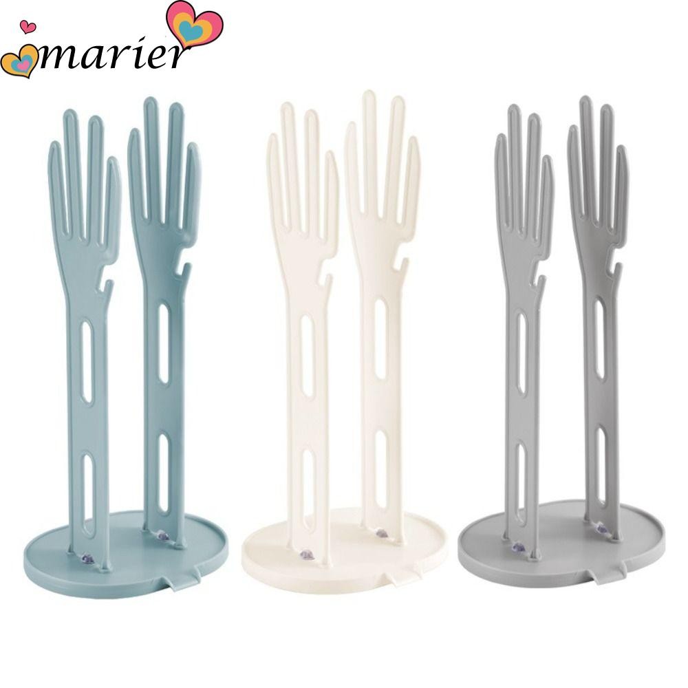 MARIER Rubber Gloves Drying Rack, Towel Cloth Storage Detachable ...