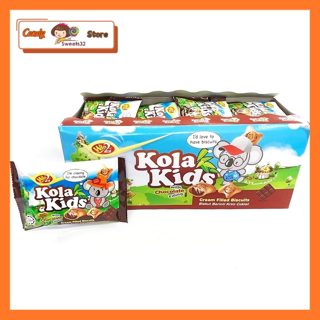 Win2 Kola Kids with Chocolate Filling 24packs | Shopee Malaysia