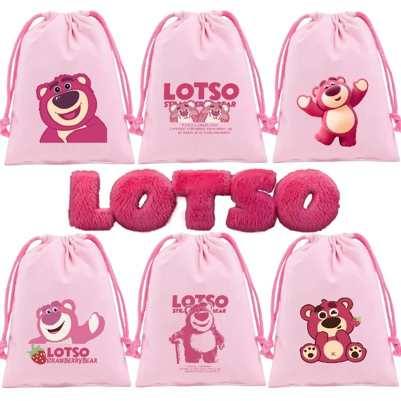 Lotso Series Bundle Pocket Cartoon Cute Lots-o'-Huggin' Bear Printed ...