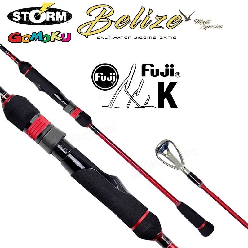 STORM GOMOKU BELIZE 6'3" CASTING & SPINNING ROD 🔥Ready Stock🔥 100% ...