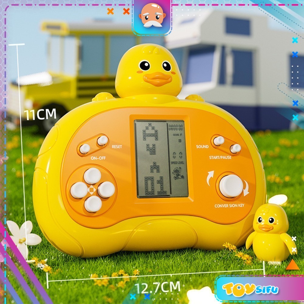 Tetris Cute Animal Classic Retro Electronic Brick Game Boy Console Boys ...