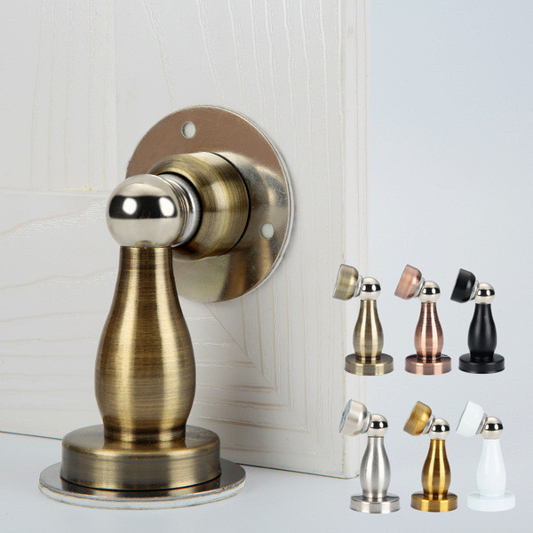 door suction-free no punching door stopper rubber door stopper magnetic ...